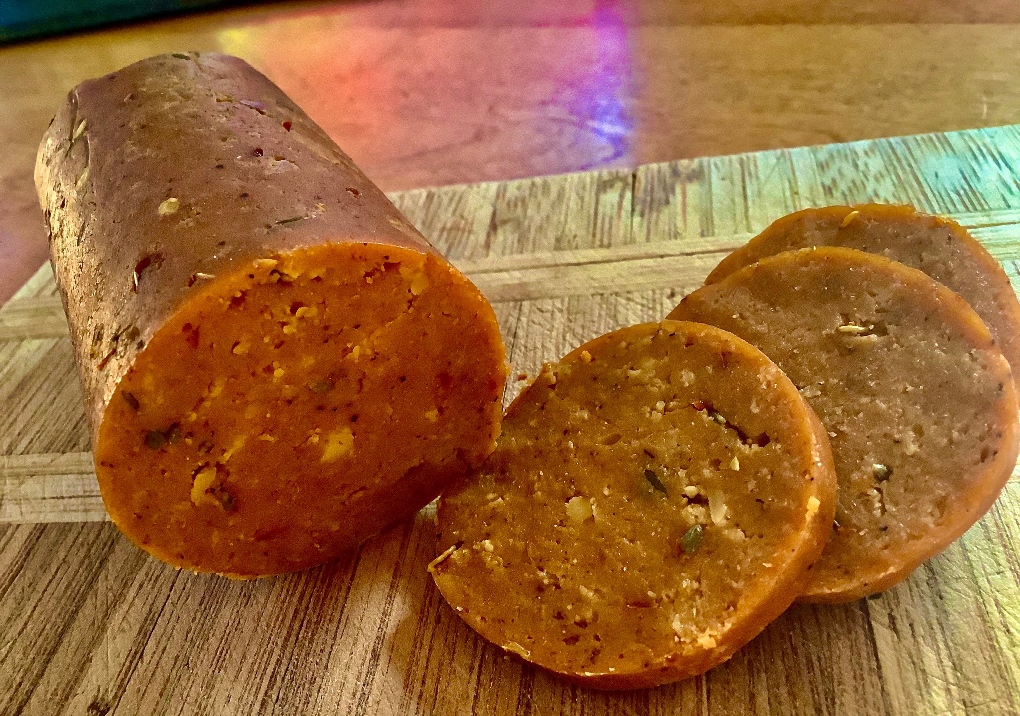 DIY Vegan Pepperoni – Sideways Cottage…